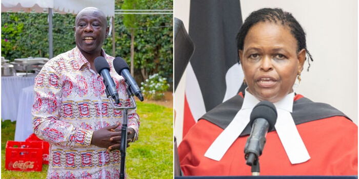 Ruto's Inner Circle Responds to Gachagua Over Removal of CJ Martha Koome - Kenyans.co.ke